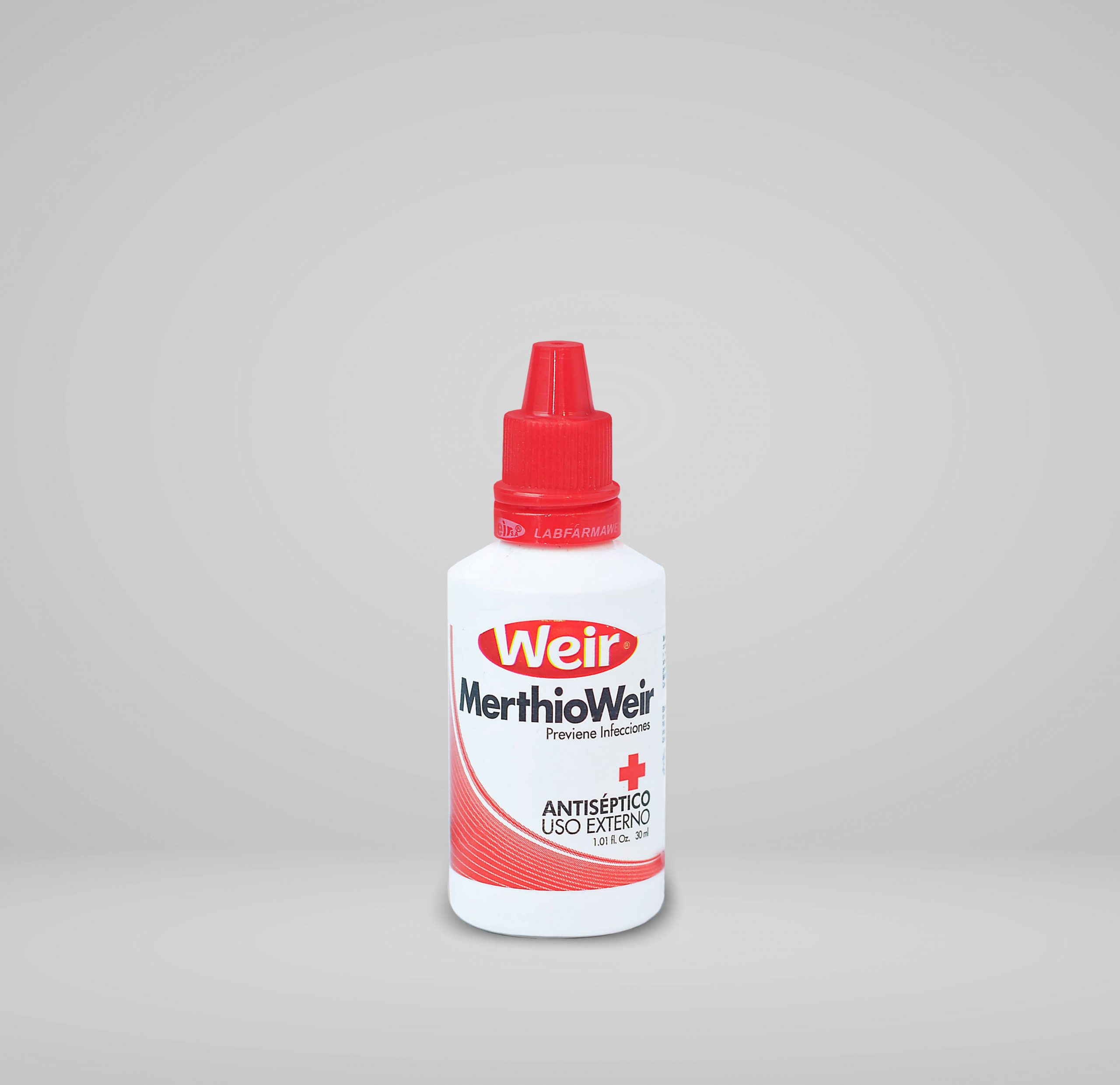 Merthioweir Rojo 30ml - Laboratorios Weir